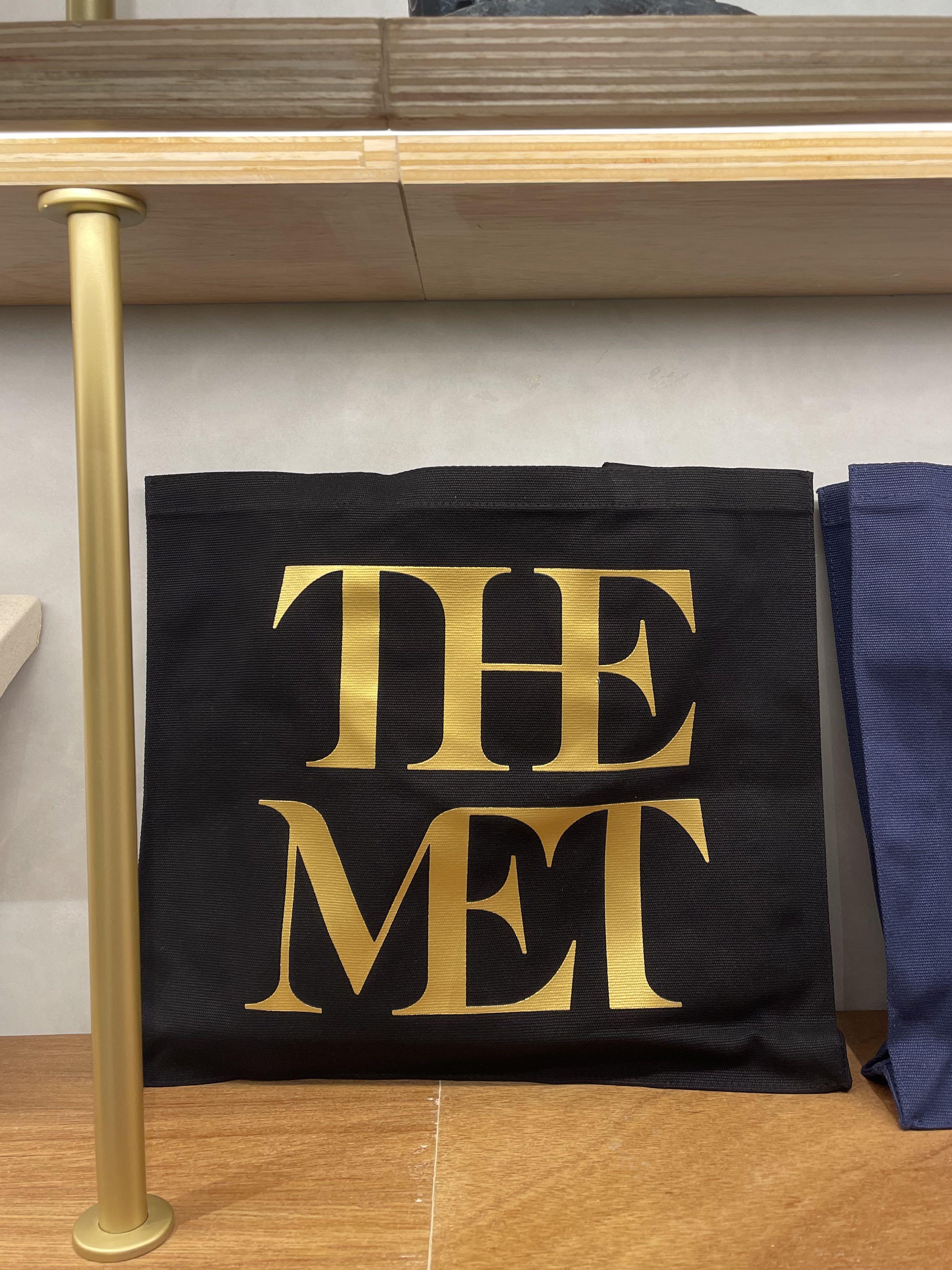 The MET logo tote bag, Women's Fashion, Bags & Wallets, Tote Bags on ...