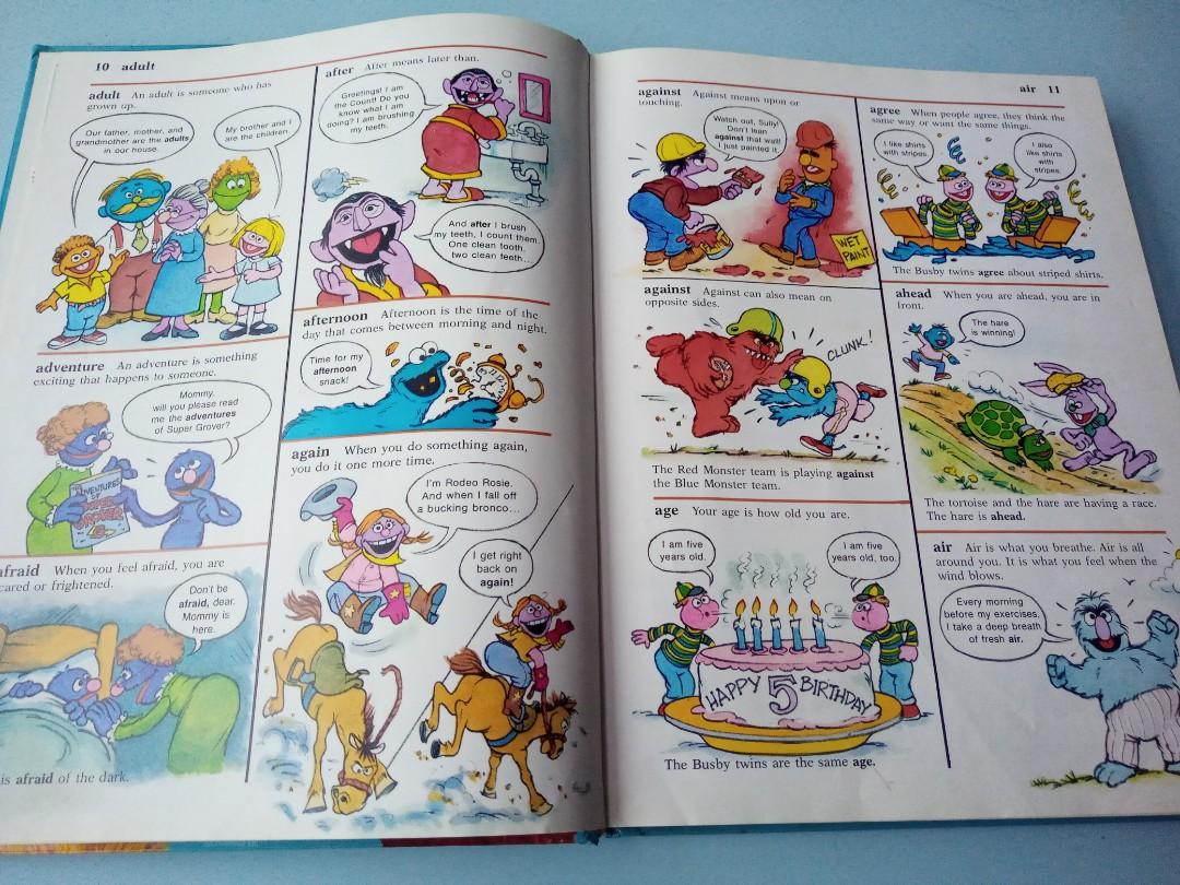 The Sesame Street Dictionary, Hobbies & Toys, Books & Magazines ...