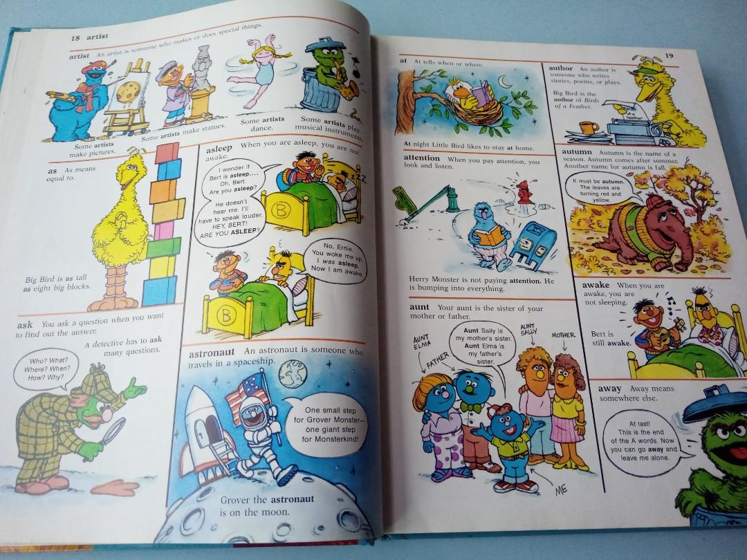 The Sesame Street Dictionary, Hobbies & Toys, Books & Magazines ...
