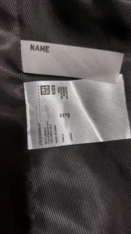 Uniqlo Boys Jacket (formal), Babies & Kids, Babies & Kids Fashion on ...