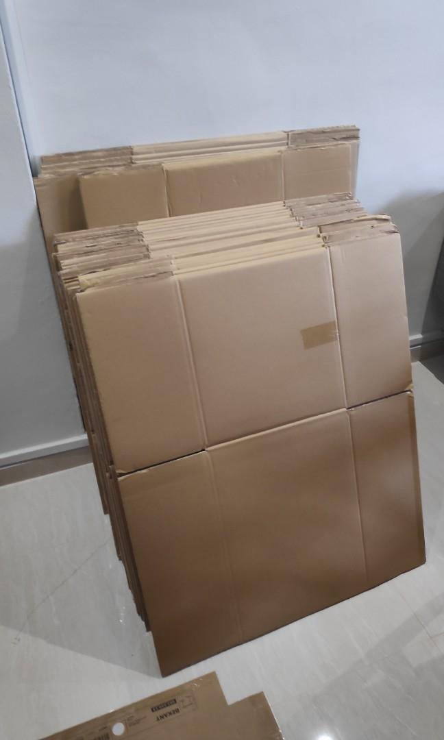 Used packing boxes for moving, Furniture & Home Living, Furniture ...