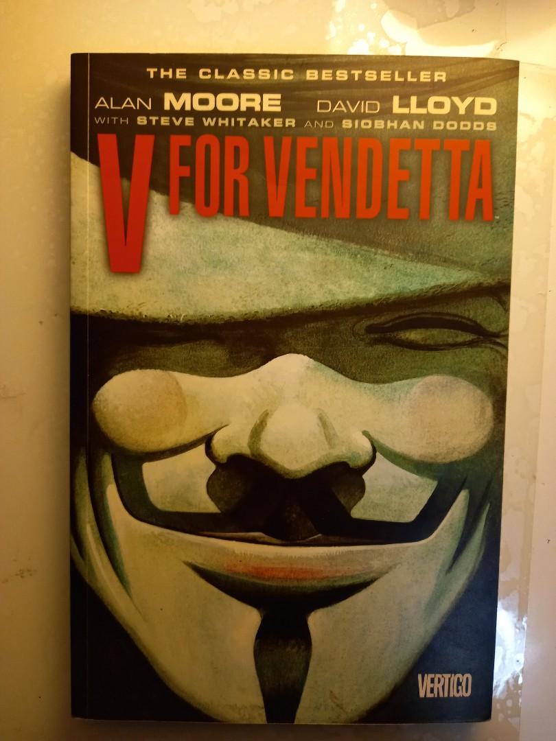 V FOR VENDETTA GRAPHIC NOVEL, Hobbies & Toys, Books & Magazines, Comics ...