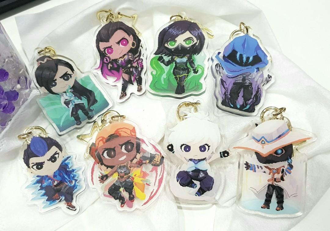 Valorant Keychains, Hobbies & Toys, Memorabilia & Collectibles, Fan ...