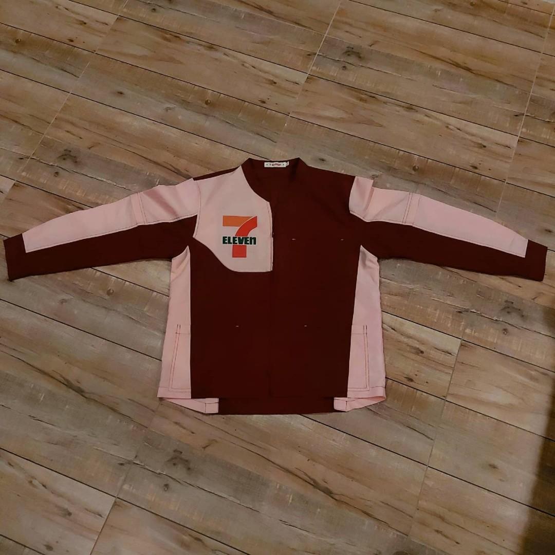 Vintage 7-11 Crew Jacket, Women's Fashion, Coats, Jackets and Outerwear ...