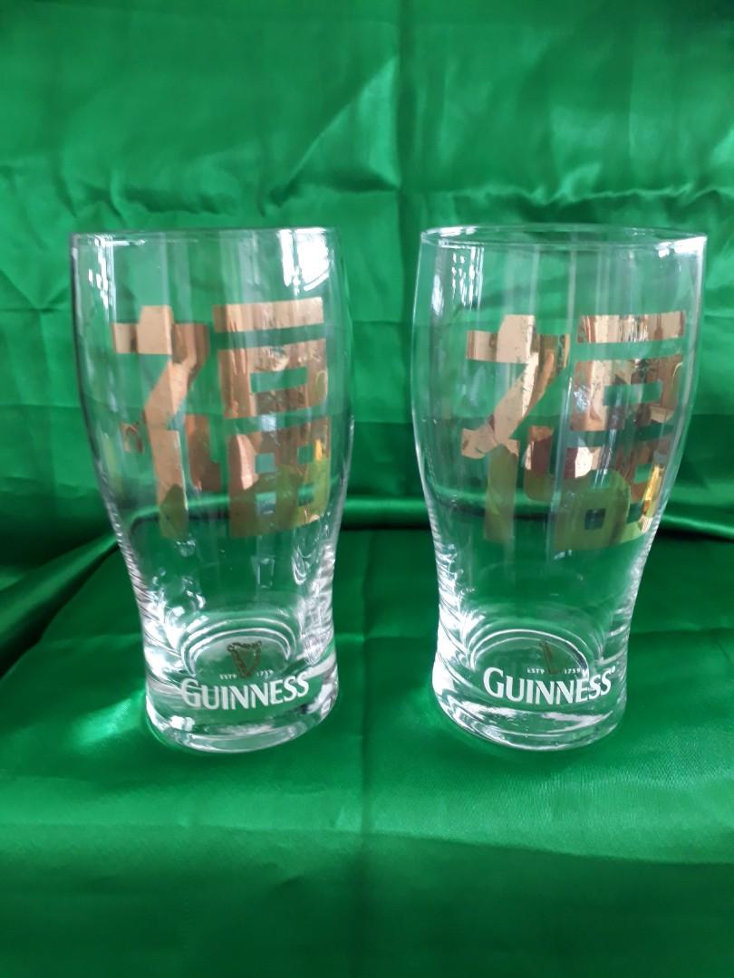 2 X Vintage Guinness Glasses, Hobbies & Toys, Memorabilia ...