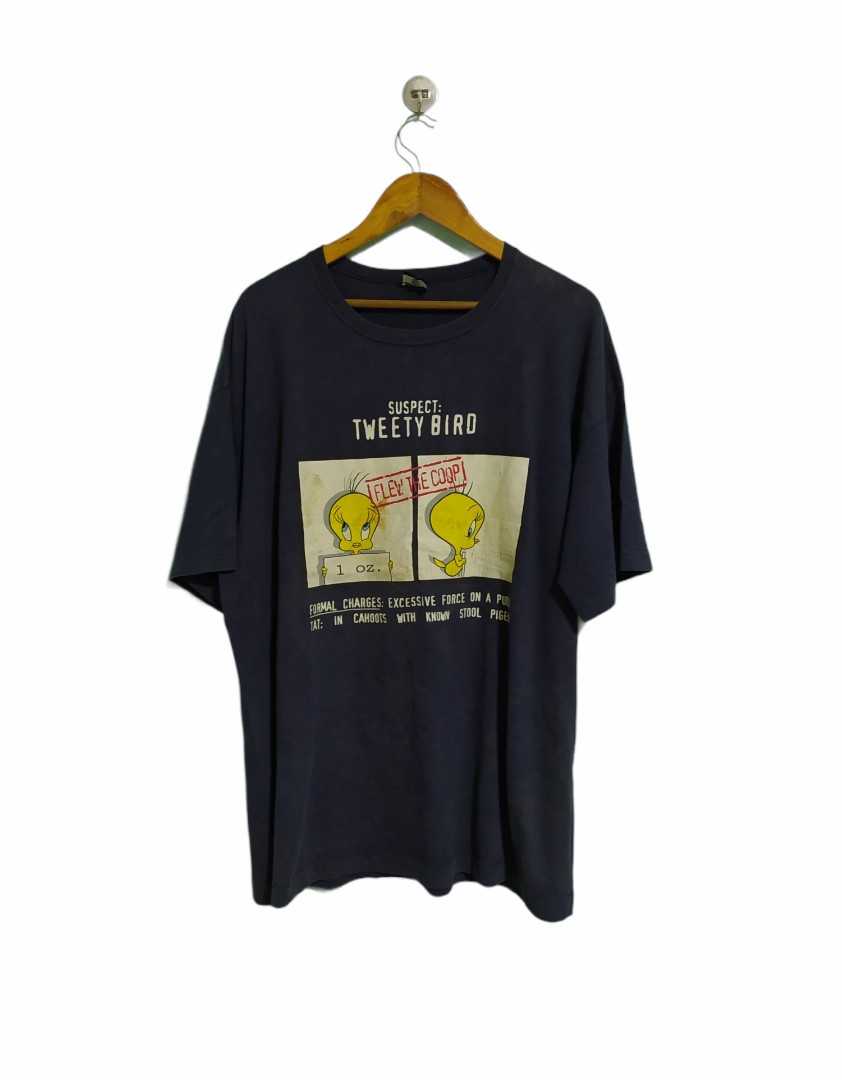 Vintage tweety bird by (warner bros) 80's, Men's Fashion, Tops & Sets ...