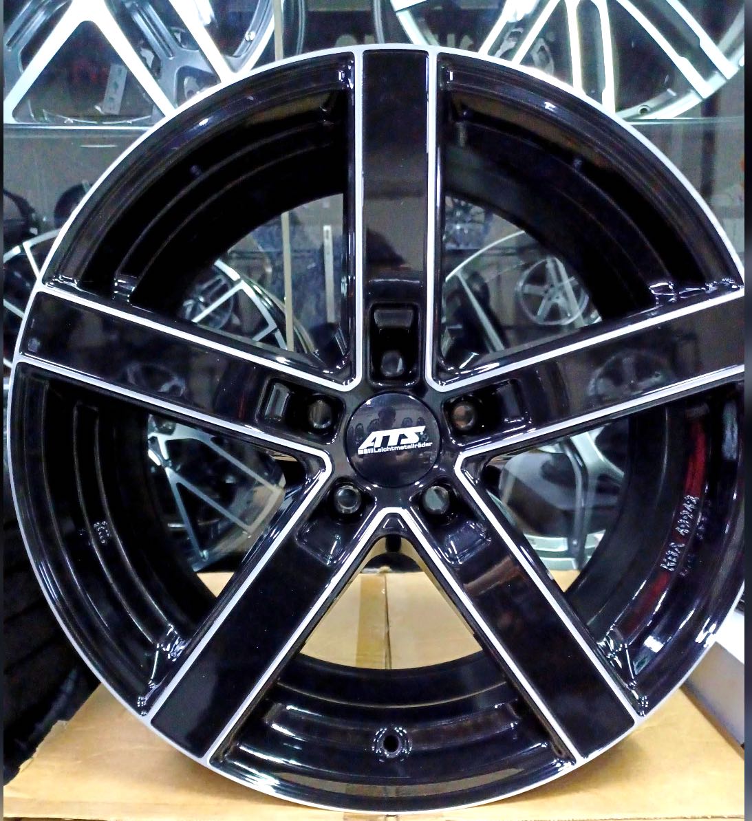 18'' ATS 5-SPOKE Forged Wheels, Car Accessories, Tyres & Rims on Carousell