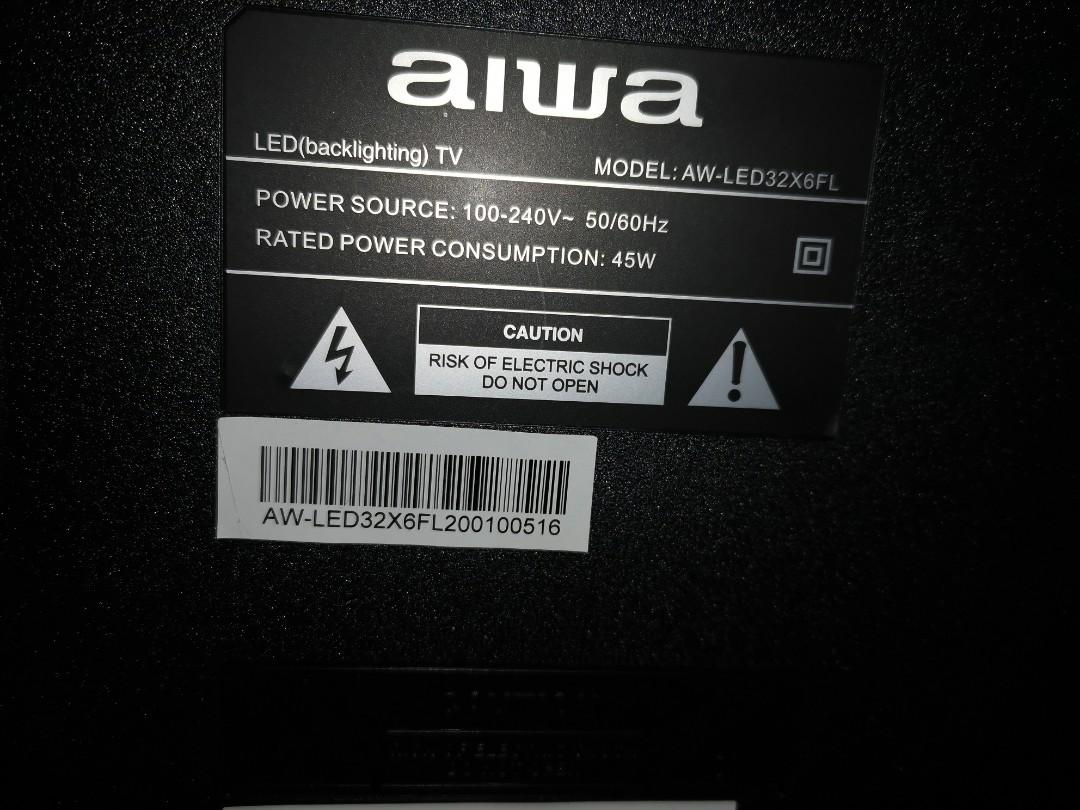 32 inch AIWA led tv, TV & Home Appliances, TV & Entertainment, TV on ...
