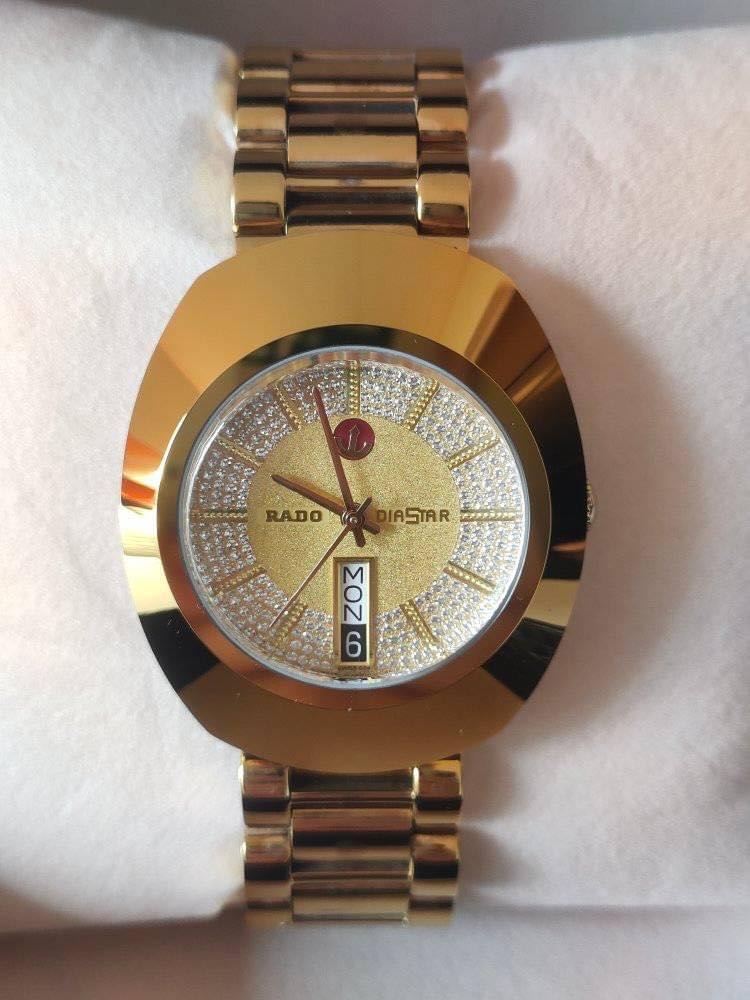 Auth Rado Diastar Swiss Day/Date 648.0413.3 Watch for Men's, Men's Fashion, Watches ...