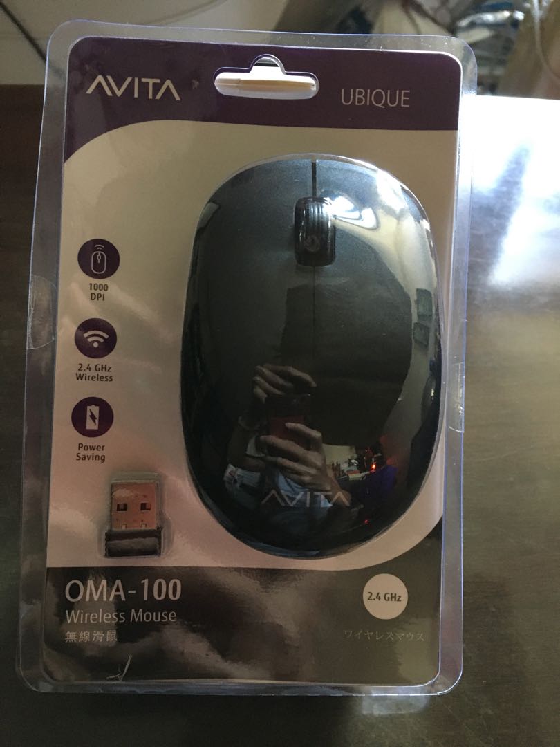 AVITA wireless mouse 無線滑鼠, 電腦＆科技, 電腦周邊及配件, 電腦滑鼠及相關產品 - Carousell