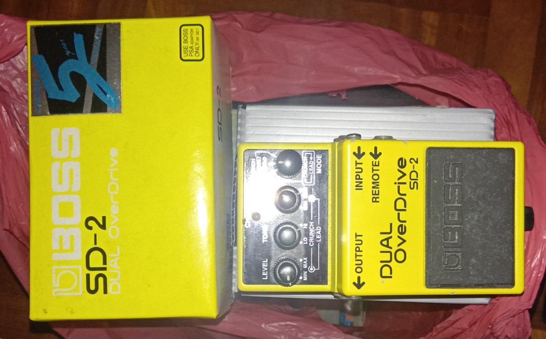 BOSS SD-2 SD-2 discontinued electric guitar effects pedal dual ...