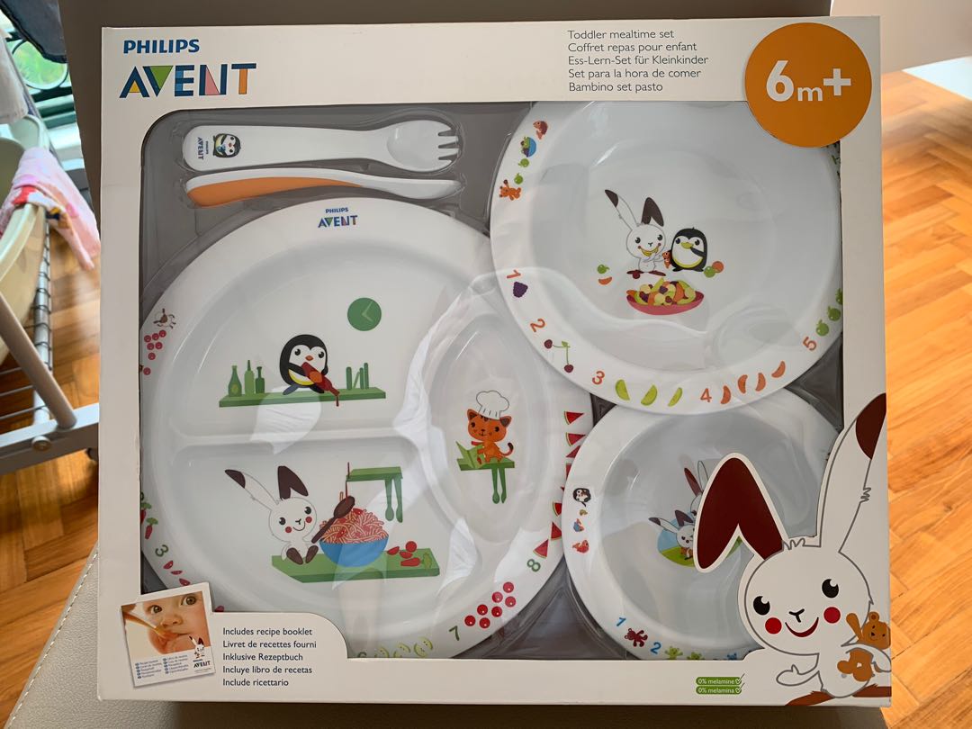 Brand new Philips Advent Toddler Mealtime Set, Babies & Kids, Nursing ...