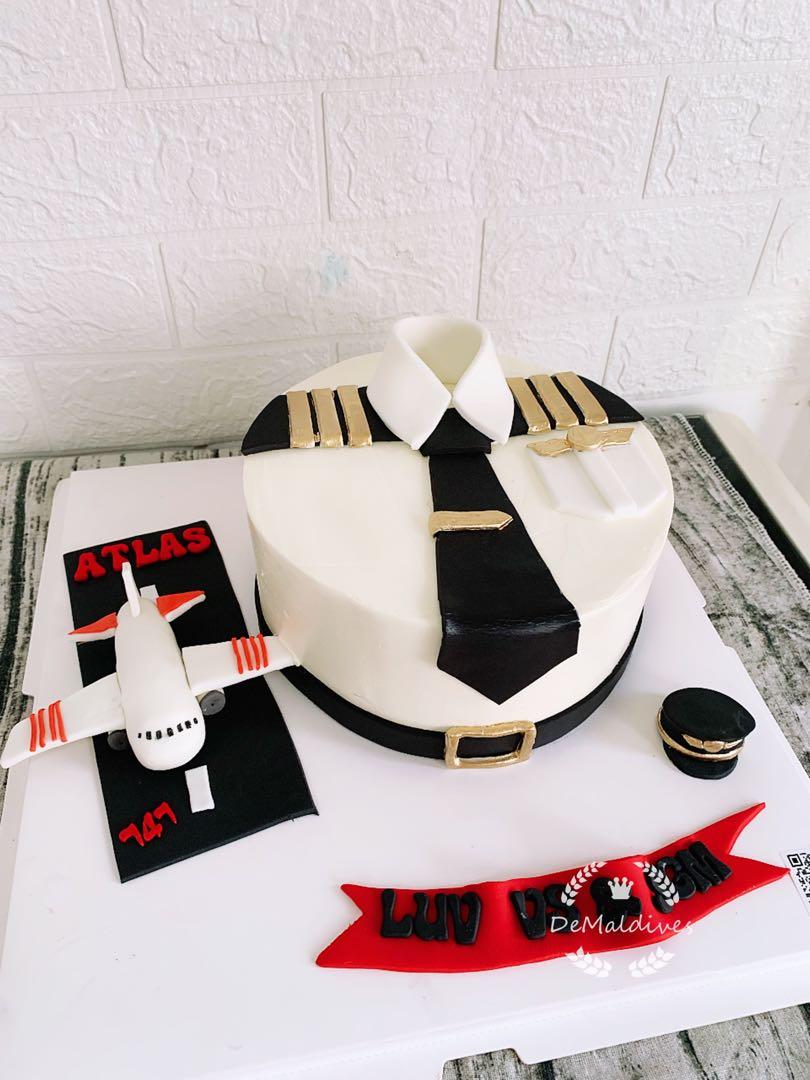 Captain birthday cake, Food & Drinks, Homemade Bakes on Carousell