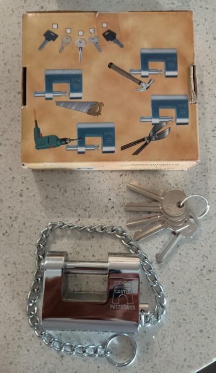 Castle Gate Lock, Furniture & Home Living, Security & Locks, Locks ...