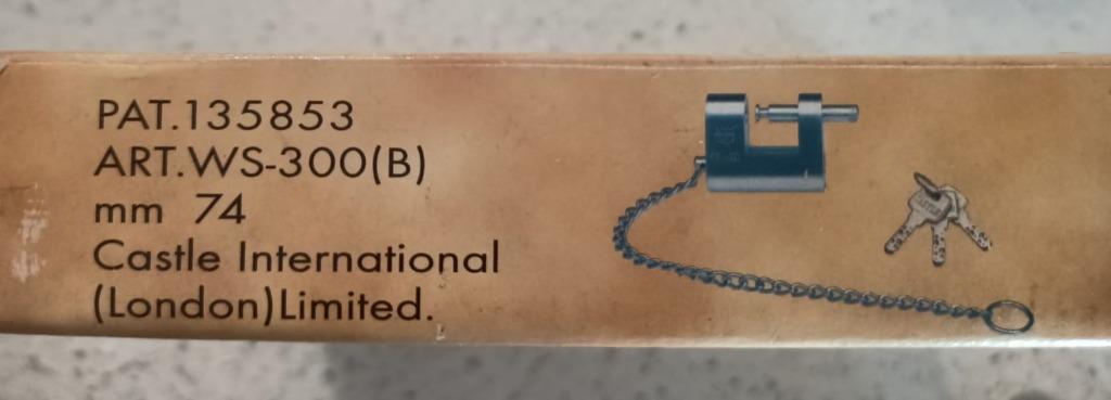 Castle Gate Lock, Furniture & Home Living, Security & Locks, Locks ...