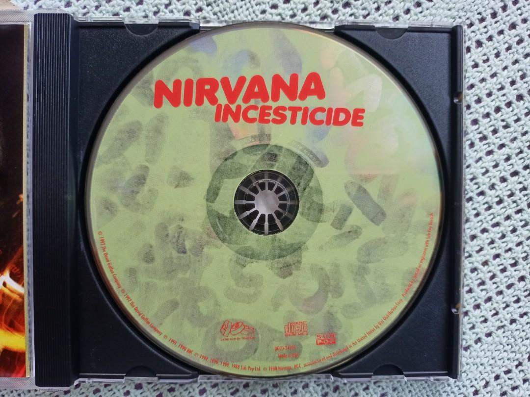 CD Nirvana : incesticide, Hobbies & Toys, Music & Media, CDs & DVDs on Carousell