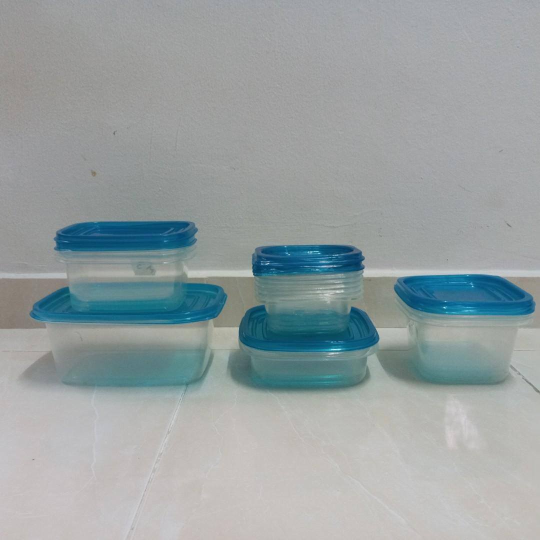 Container / bekas makanan / bekas plastic, Furniture & Home Living ...