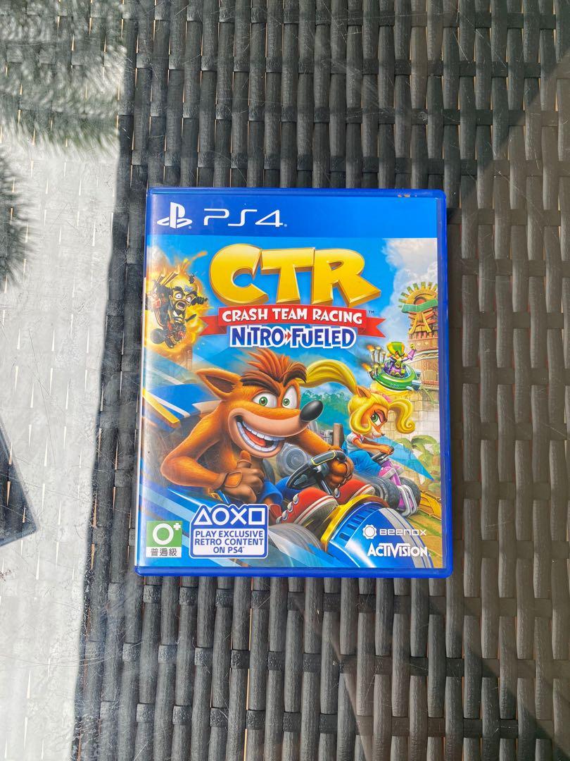 CTR Crash Team Racing Nitro-Fueled PS4, Video Gaming, Video Games ...