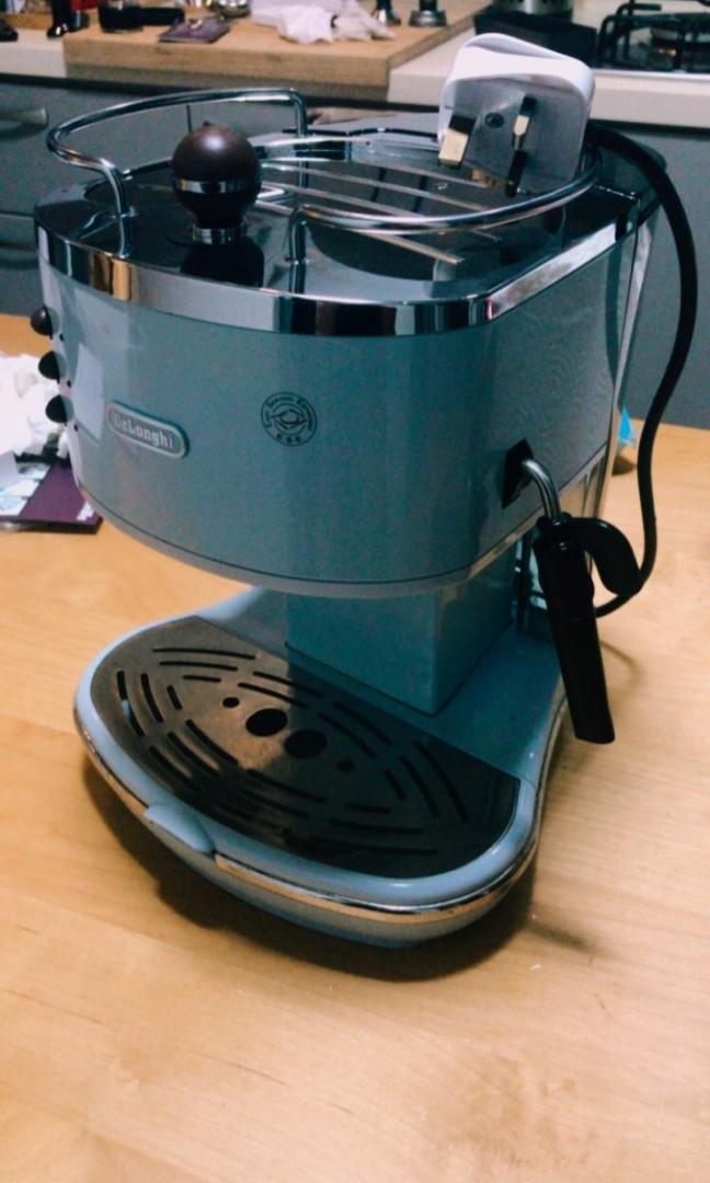 Delonghi Icona Vintage Espresso Machine, TV & Home Appliances, Kitchen ...