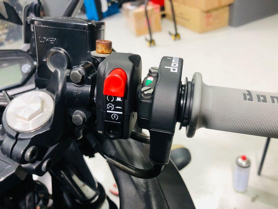 Domino XM2 Fast Throttle + Domino Universal Kill Switch Yamaha R3 ...