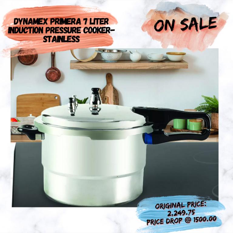 Dynamex Primera 7 Liter Induction Pressure Cooker Can be use in ...