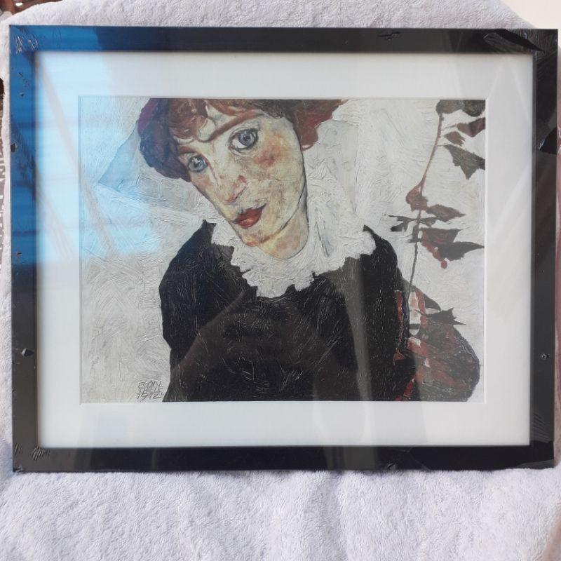 EGON SCHIELE - "Portrait of Wally" (1912) | Special printing by Gurim ...