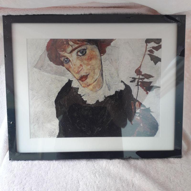EGON SCHIELE - "Portrait of Wally" (1912) | Special printing by Gurim ...