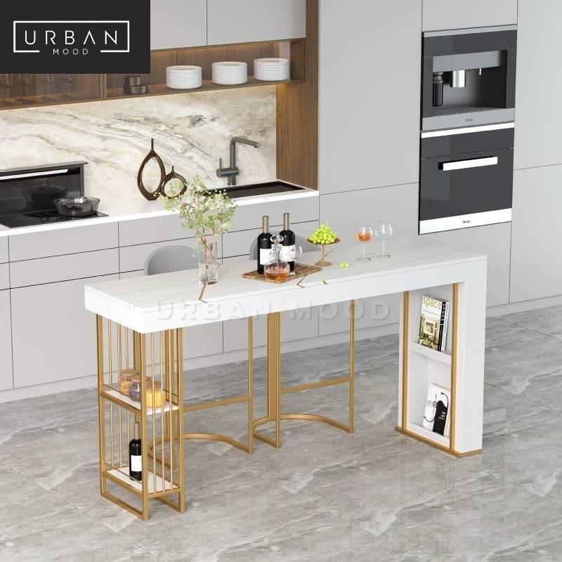 ERA Modern Slate Bar Table, Furniture & Home Living, Furniture, Tables ...