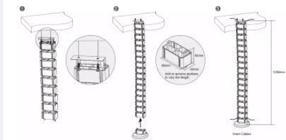 **TAKE ME HOME** Flight Pro Cable Snake, **BLACK** Rectangle ...