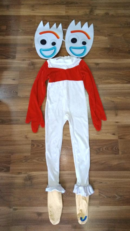 Forky Costume from Toy Story, extra mask included, Hobbies & Toys, Toys ...