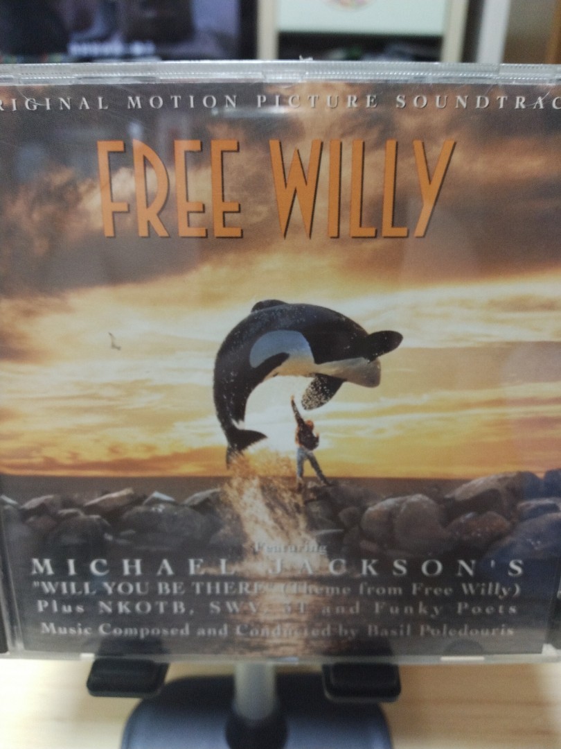 Free Willy original motion picture soundtrack, 興趣及遊戲, 收藏品及紀念品, 明星周邊 ...
