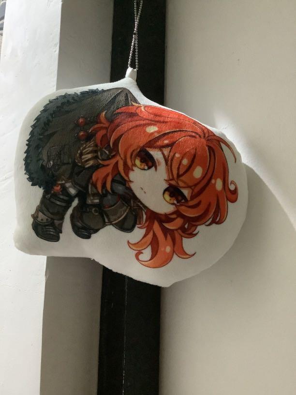 Genshin Impact Diluc plushie, Hobbies & Toys, Memorabilia ...
