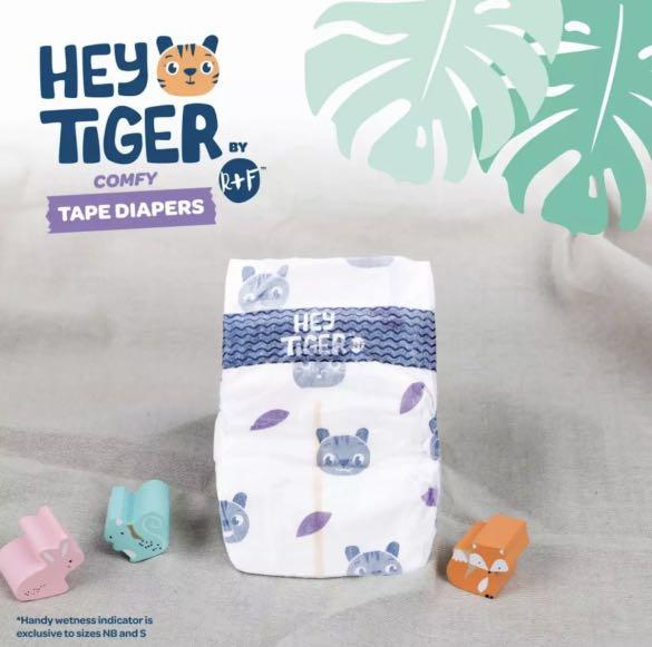 Hey Tiger NB Diaper, Babies & Kids, Bathing & Changing, Diapers & Baby ...