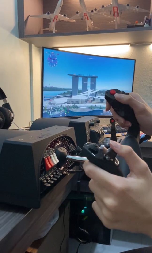 Honeycomb Flight Simulator Set Alpha and Bravo, Video Gaming, Video ...