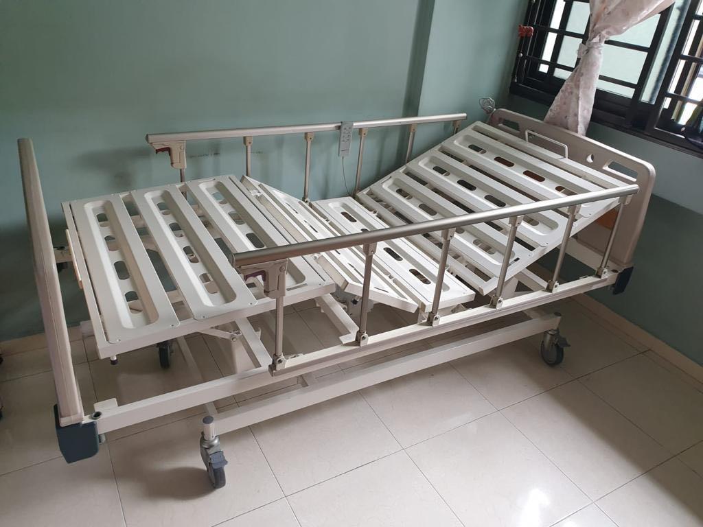 Hospital Bed Frame, Furniture & Home Living, Furniture, Bed Frames ...