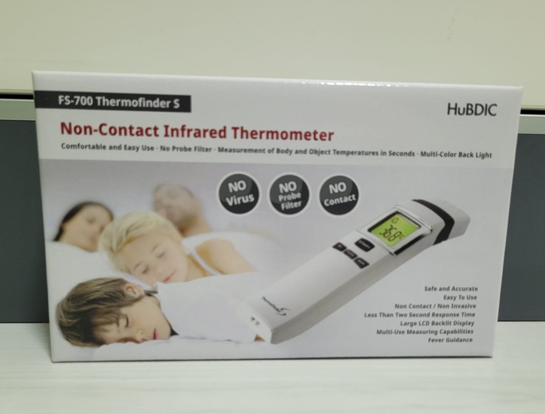 HuBDIC FS-700 Thermofinder S Non-Contact Infrared Thermometer . FS700 ...