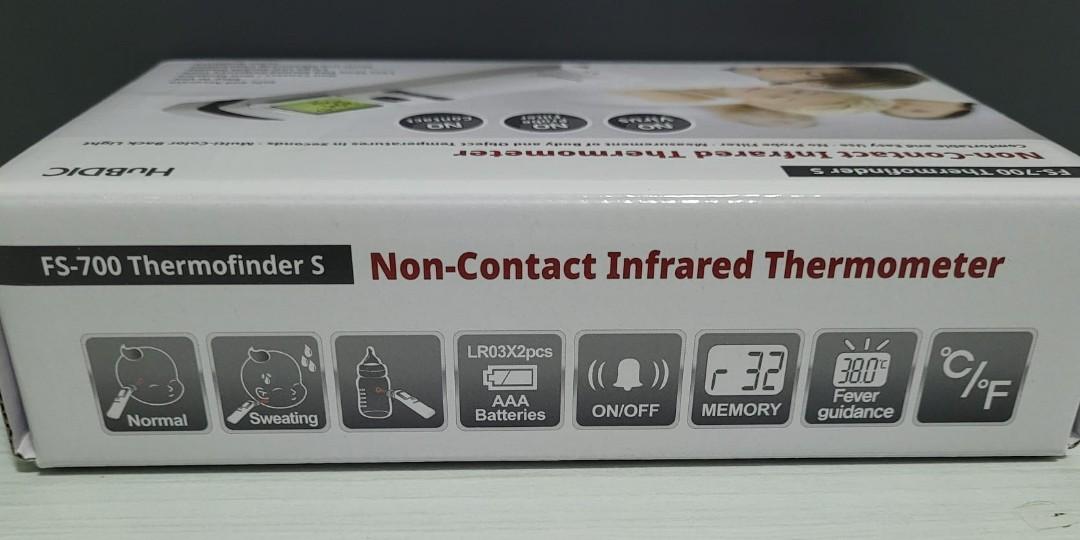 HuBDIC FS-700 Thermofinder S Non-Contact Infrared Thermometer . FS700 ...