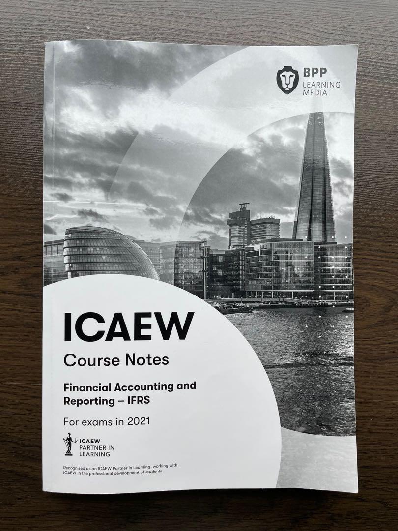 ICAEW FAR BPP notes financial accounting reporting, Hobbies & Toys ...