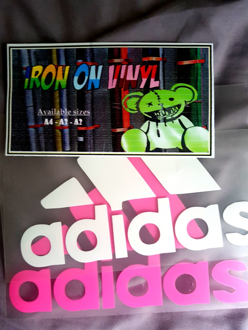 Iron on Vinyl/Polyflex for fabrics, Hobbies & Toys, Stationery & Craft ...