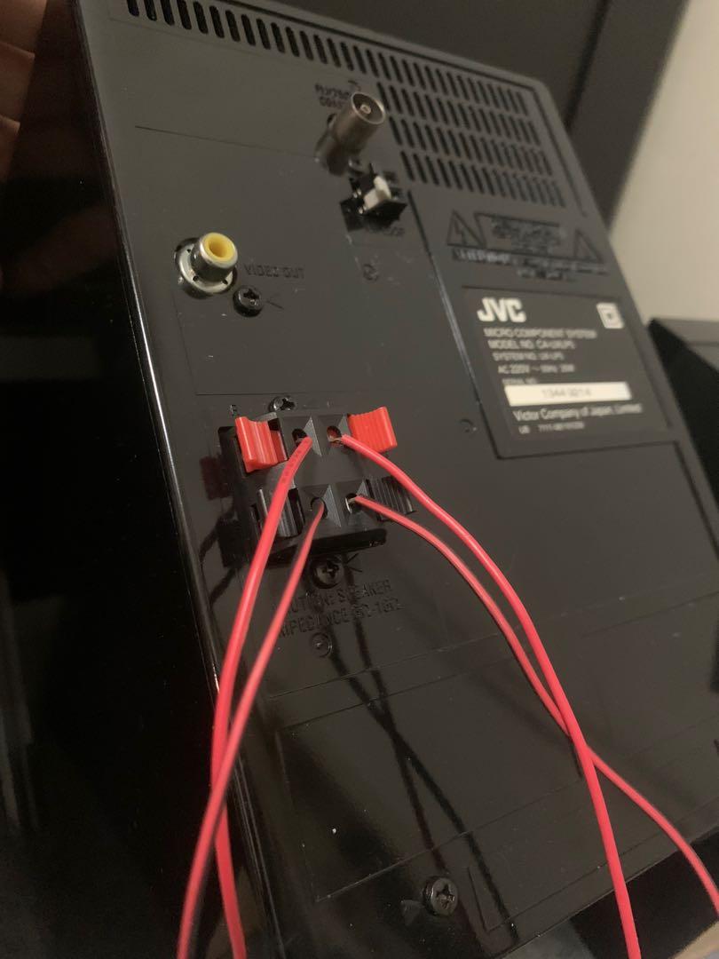 JVC 微型音響組合 - JVC UXLP5 Micro Desktop Stereo System, 音響器材, 可攜式音響設備 ...