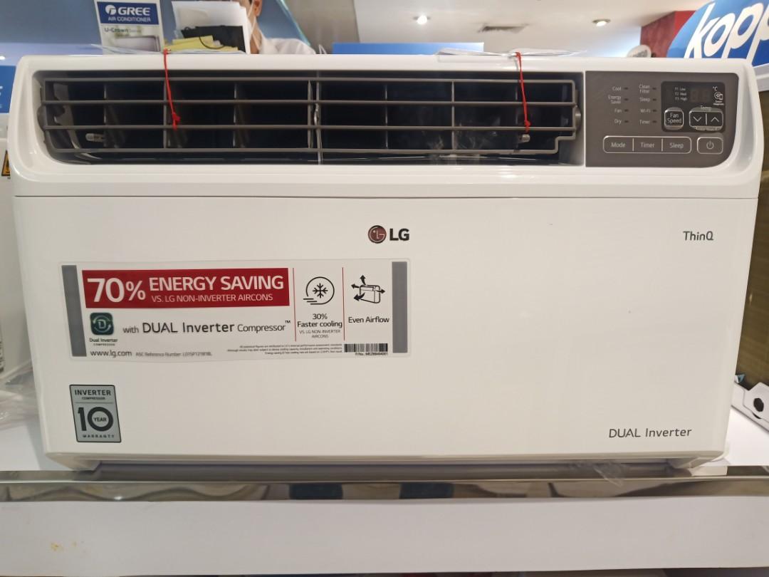LG Dual Inverter Window Type, TV & Home Appliances, Air Conditioning ...