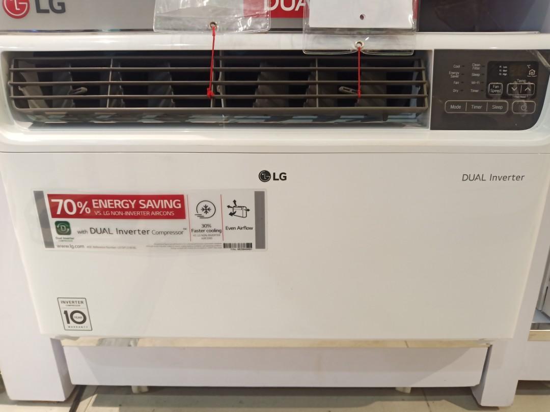 LG Dual Inverter Window Type, TV & Home Appliances, Air Conditioning ...