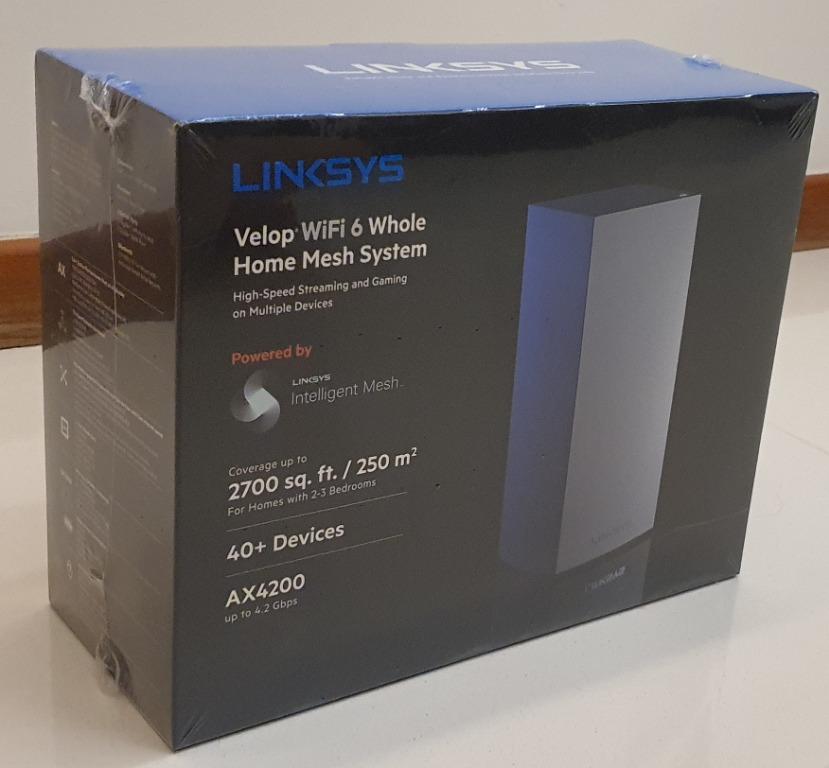 LINKSYS AX4200 Velop WIFI 6 Whole Home Mesh System, Computers & Tech, Parts & Accessories ...