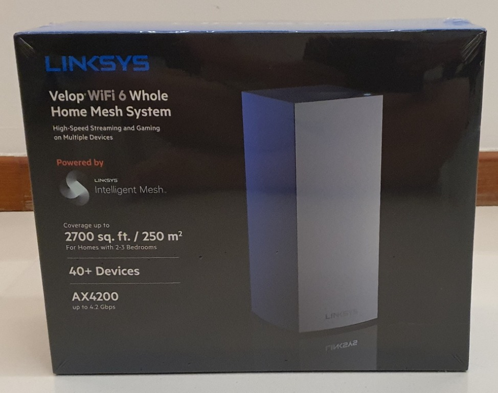 LINKSYS AX4200 Velop WIFI 6 Whole Home Mesh System, Computers & Tech, Parts & Accessories ...