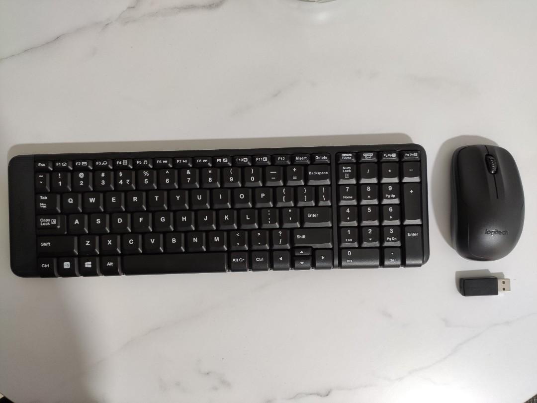 Logitech Mk215 Keyboard And Mouse Computers And Tech Parts And Accessories Computer Keyboard On