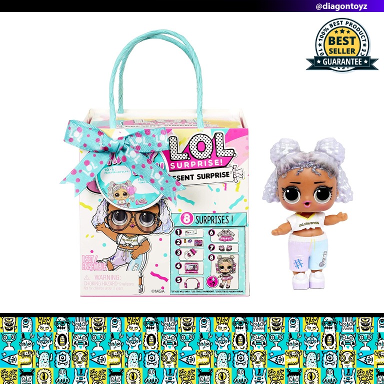 Lol Surprise Present Surprise Series 3 Birthday Month Theme With 8