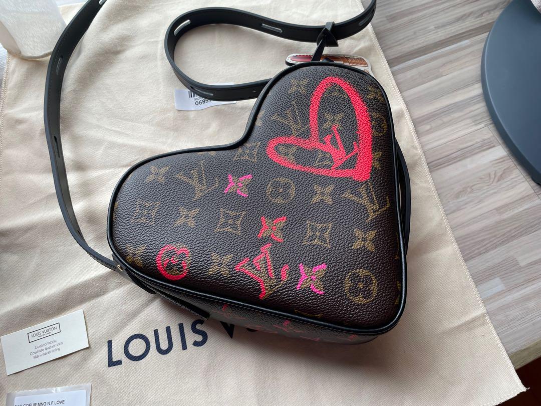 LV Heart Bag limeted 2021 sac coeur , Luxury, Bags & Wallets on Carousell