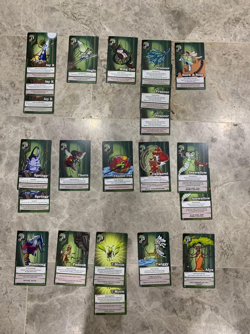 National library book bugs card, Hobbies & Toys, Toys & Games on Carousell