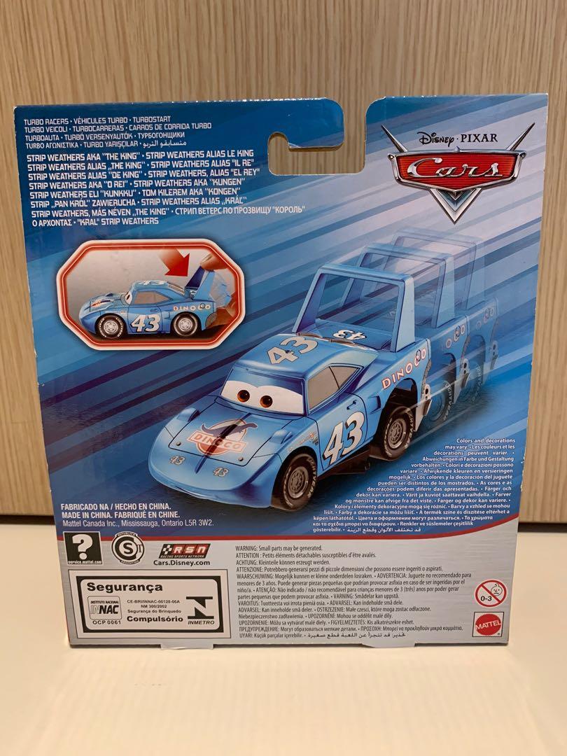 NEW!! Disney Pixar Cars Turbo Racers Strip Weather aka “The King ...