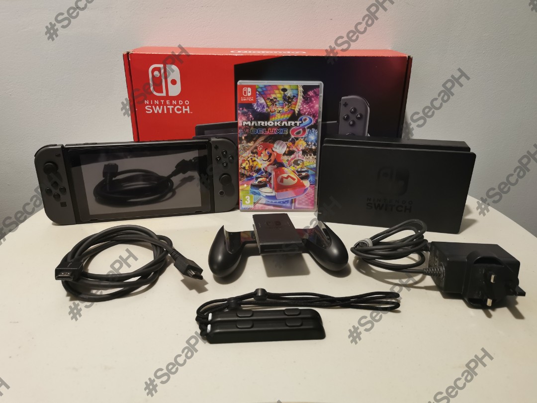 Nintendo Switch V2 Gray, Video Gaming, Video Game Consoles, Nintendo on ...